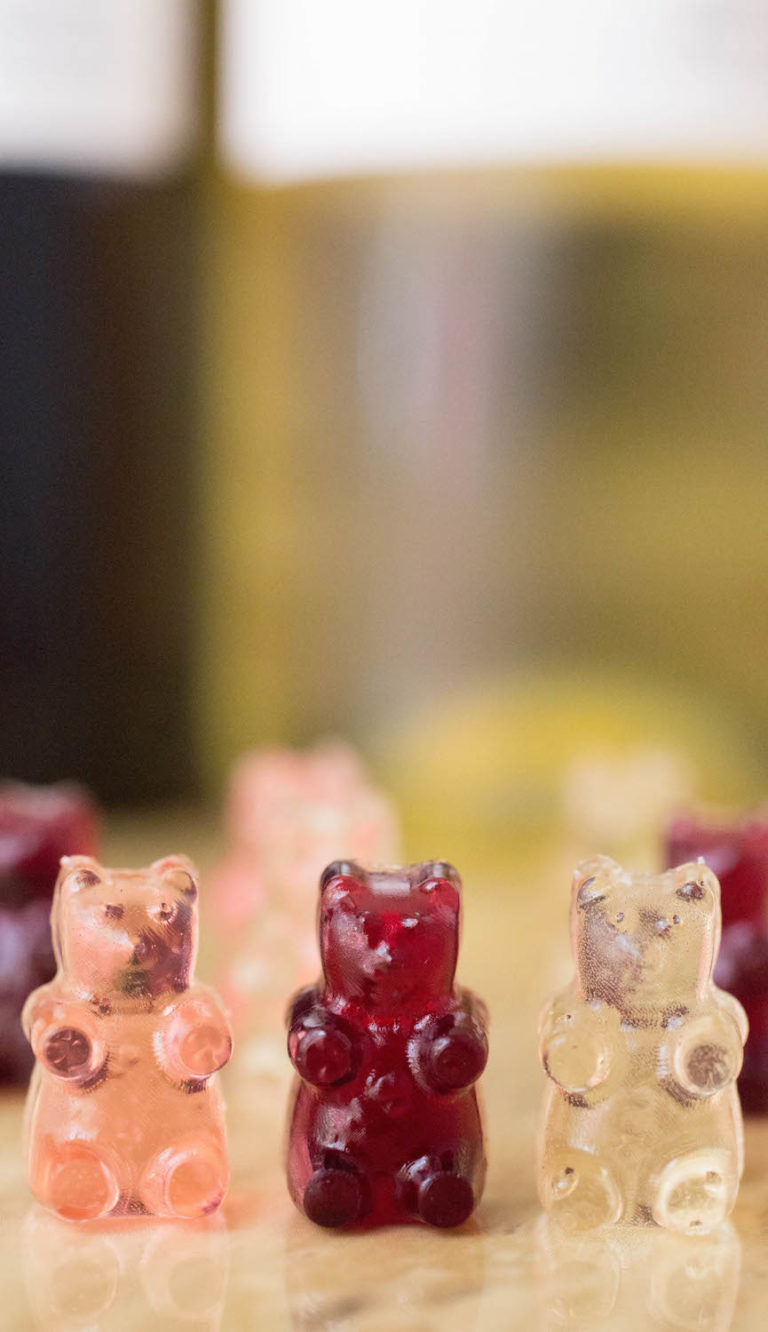 Wine Gummy Bears Recipe (Red, White, & Rosé)