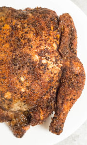 Sweet & Spicy Coffee Rubbed Smoked Chicken Recipe