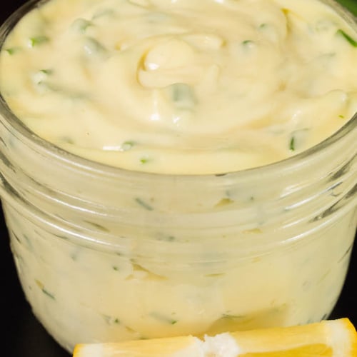 Meyer Lemon Chive Mayonnaise