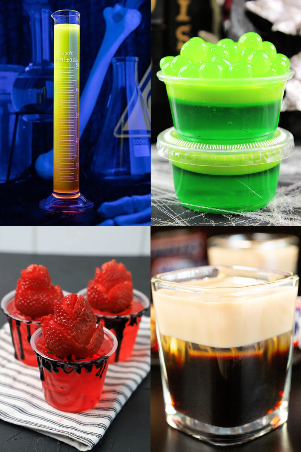 Halloween Shots - Cooking With Janica