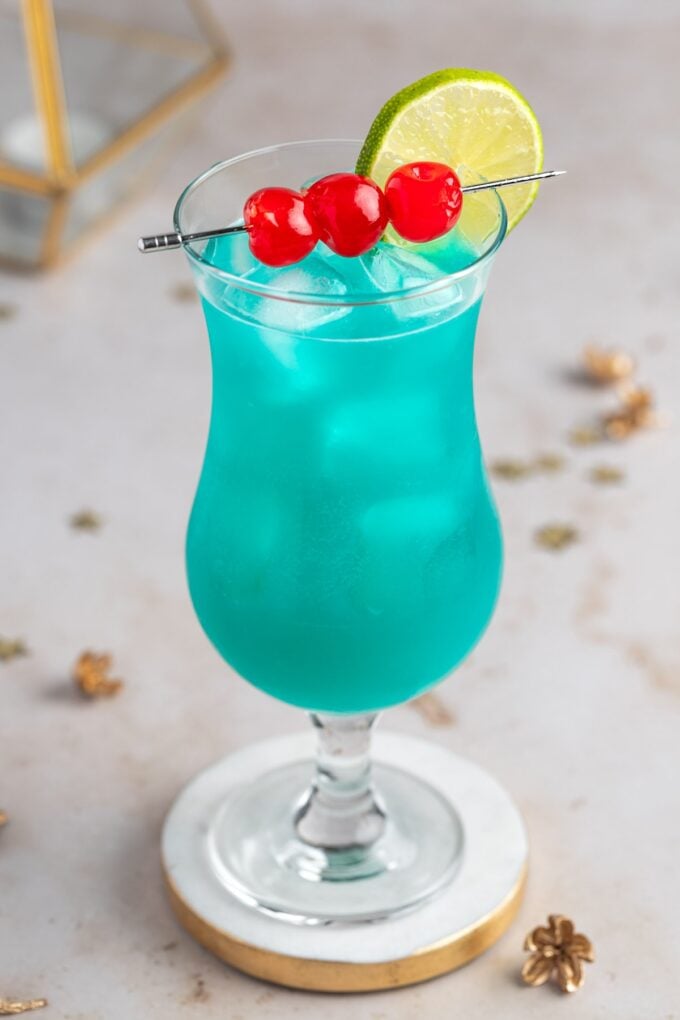 Cocktails with Blue Curacao - Cooking With Janica