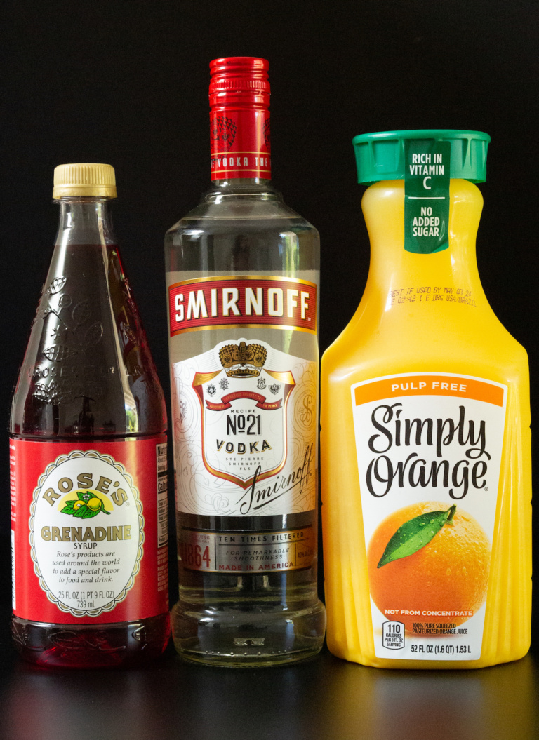 Vodka Sunrise - Cooking With Janica