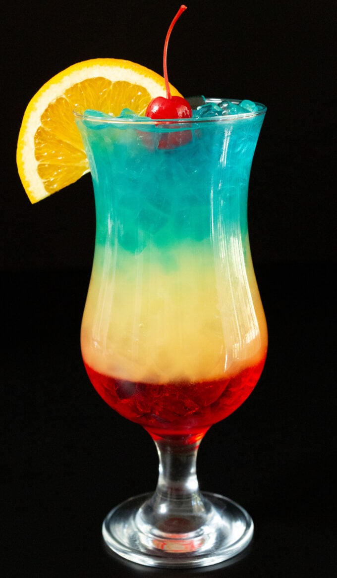 Rainbow Paradise Cocktail - Cooking With Janica