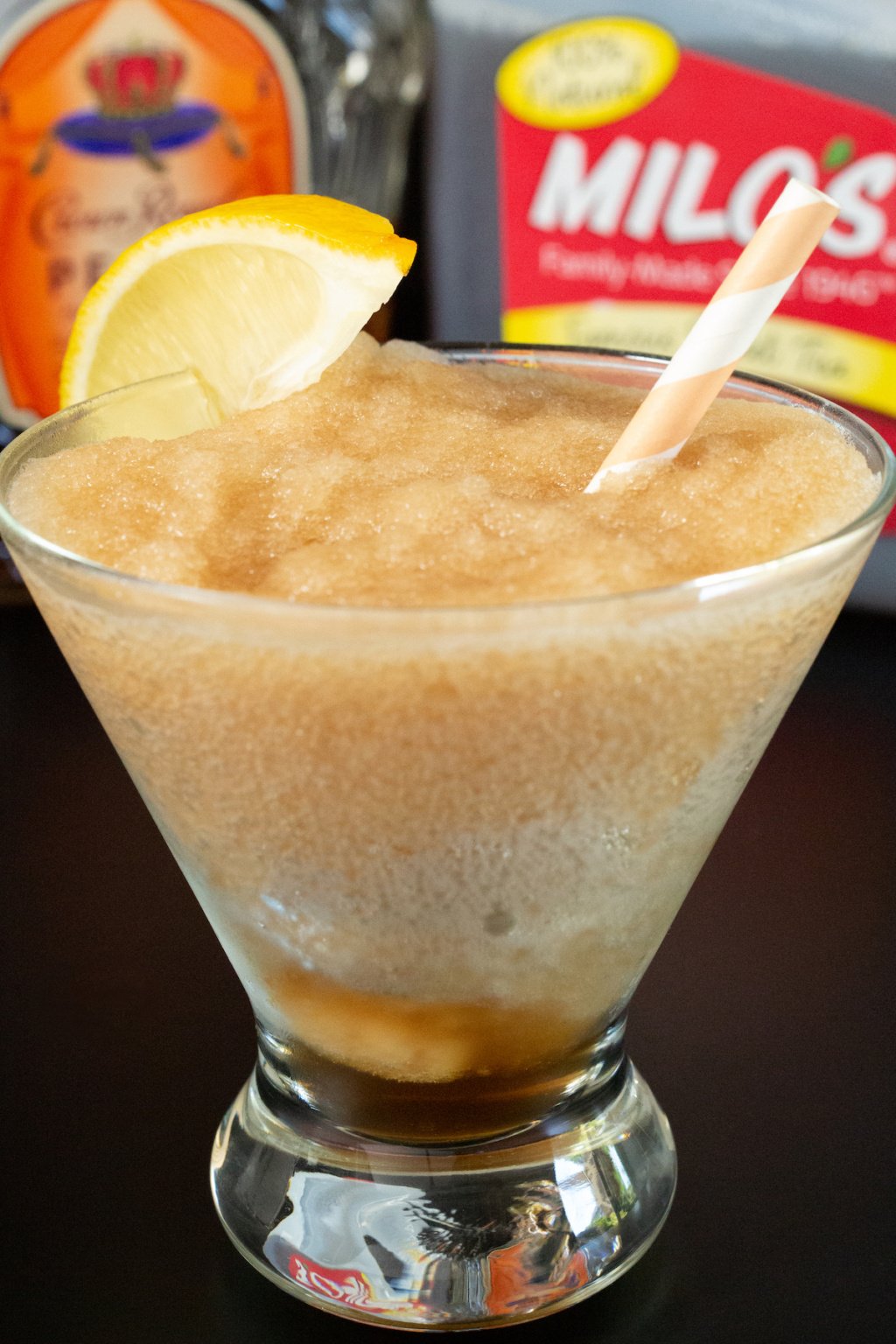 Crown Peach Slushy (Ninja Slushi Recipe)